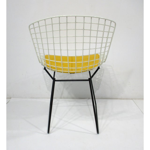 4 Knoll Wire Dining Chairs by Harry Bertoia | Chairish