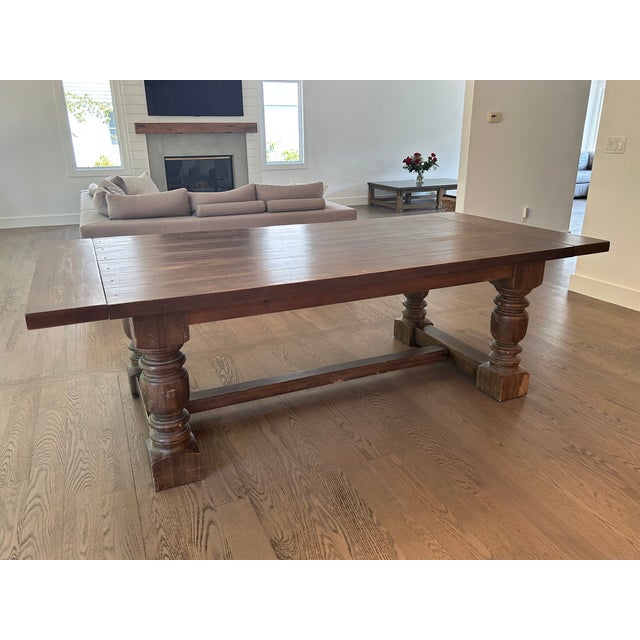 Restoration Hardware 1930s Farmhouse Rectangular Dining Table | Chairish