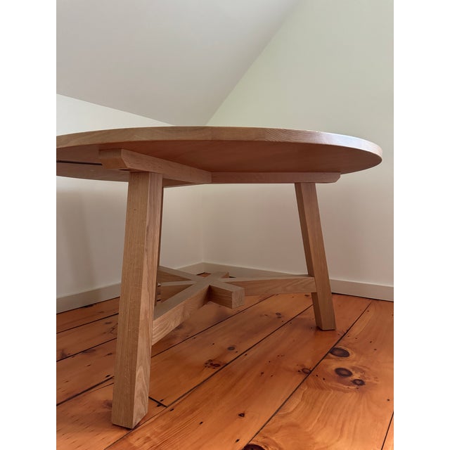 Vermont Farm Table Dairy Round Dining Table | Chairish