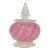Murano Seguso Vintage Pink White Opalescent Italian Art Glass Footed ...