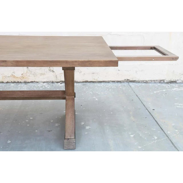 Expandable Minimalist X Trestle Table by Petersen Antiques | Chairish