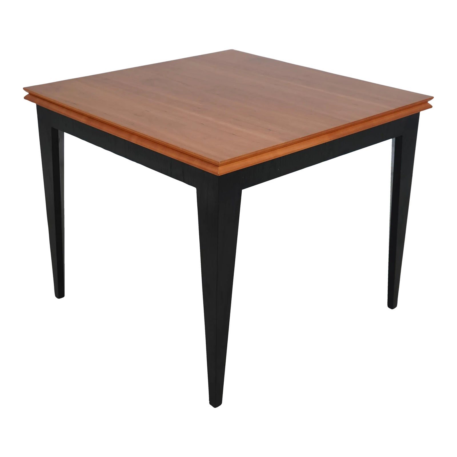 Modern Design Handmade Square Games Table | Chairish