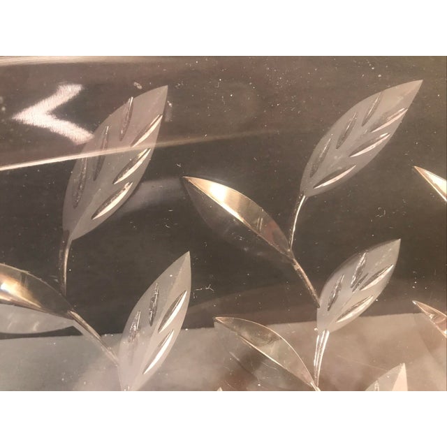 Art Deco Cut Crystal Bowl, Stamped Stuart England, Circa 1950 | Chairish