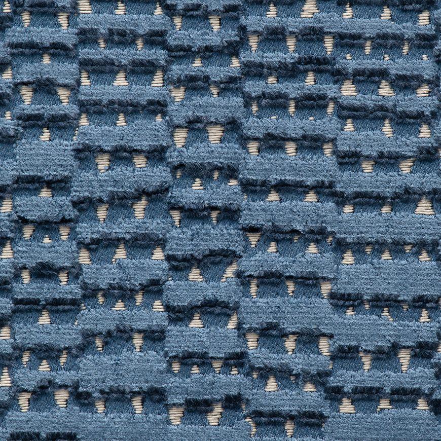 Pollack Songbird Blue Jay Fabric Remnant | Chairish