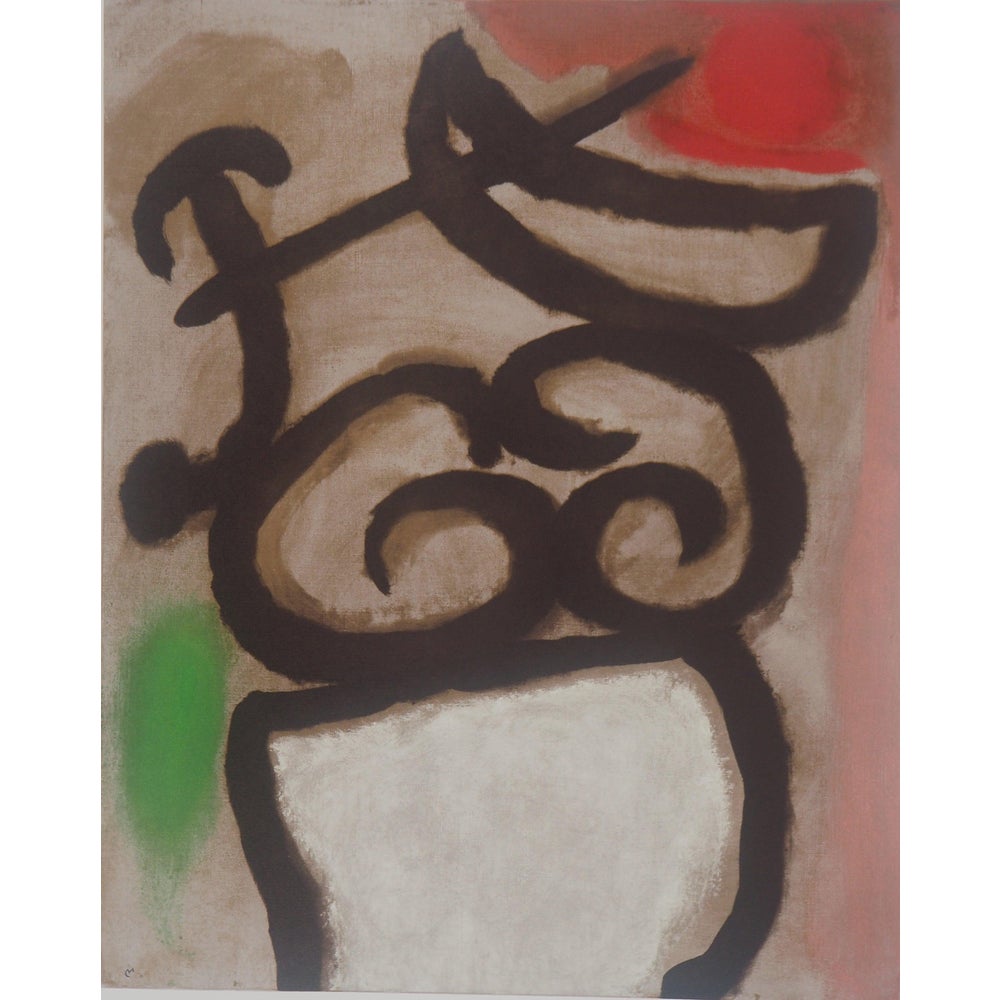 Joan Miro, Female Model, Lithograph | Chairish