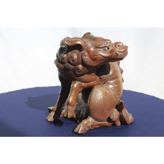 Japanese Foo Dragon Figure | Chairish