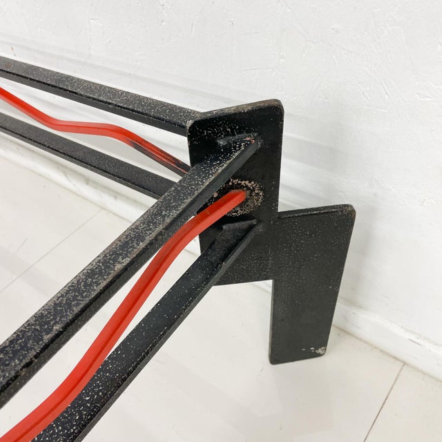Contemporary Post-Modern Memphis Coffee Table Base | Chairish