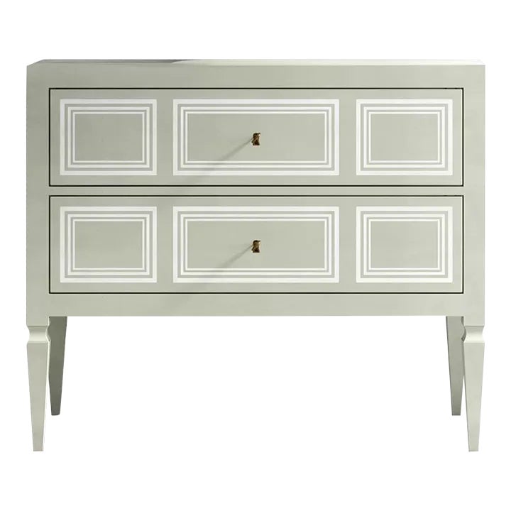 Italian Neo Classic Painted Commode | Chairish