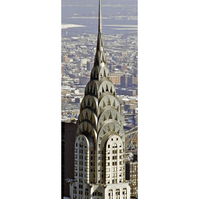 Vintage Art Deco Style Screen After William Van Alen, Chrysler Building ...