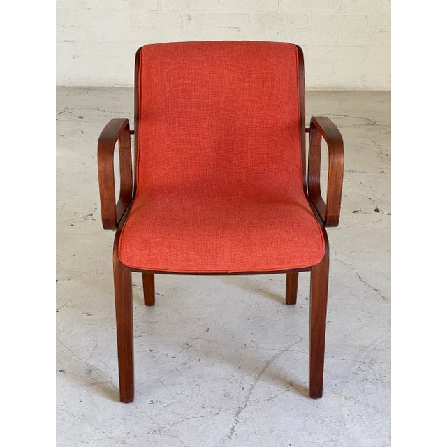 Newly Upholstered Mid Century Knoll Chair by Bill Stephens | Chairish