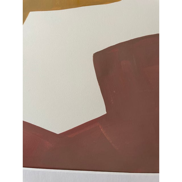 2023 "Scanalatura" Contemporary Abstract Painting by Artist r.k. Red ...