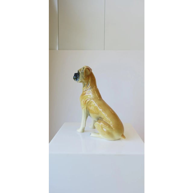 Ceramic Boxer Dog | Chairish