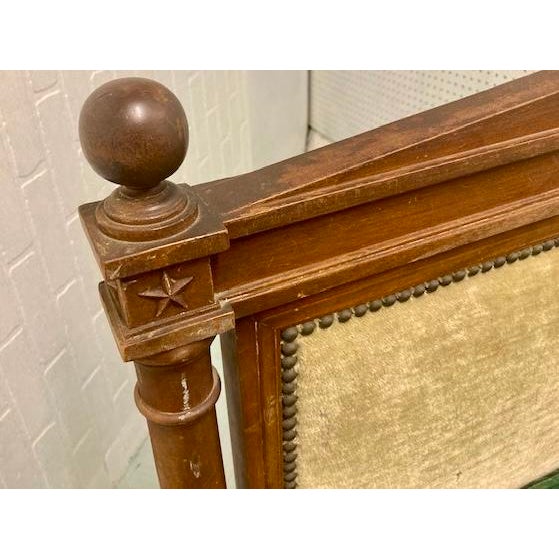 French 19th Century Directoire Daybed With Original Tufted Upholstered ...