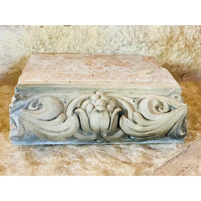 Late 19th Century Victorian English Terracotta Frieze Fragment/Molded ...