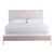 Contemporary Royal Theodora Bed King 66, White | Chairish