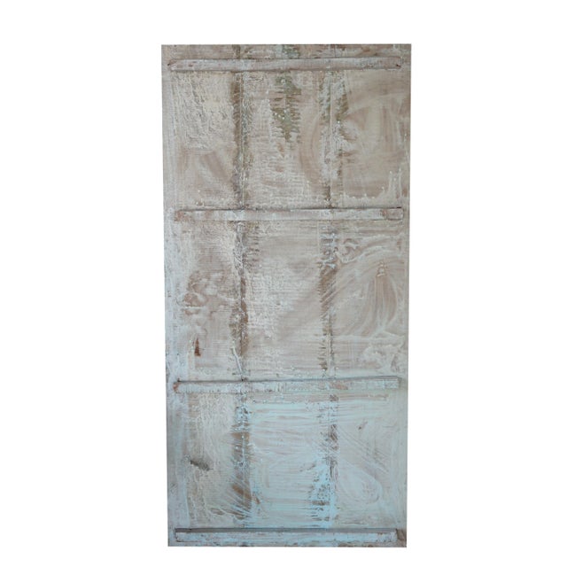 Handcarved Kamasutra Artistic Door, Indian Wood Panel, 72 | Chairish