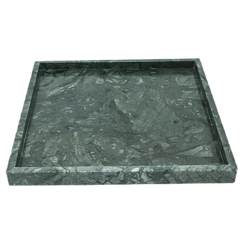 Squared Green Guatemala Marble Tray from Fiammettav Home Collection ...