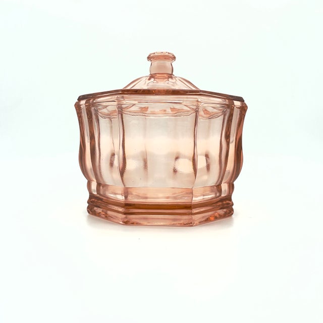 1950s Indiana Glass Selenium Glow Uv Reactive Pink Depression Glass ...