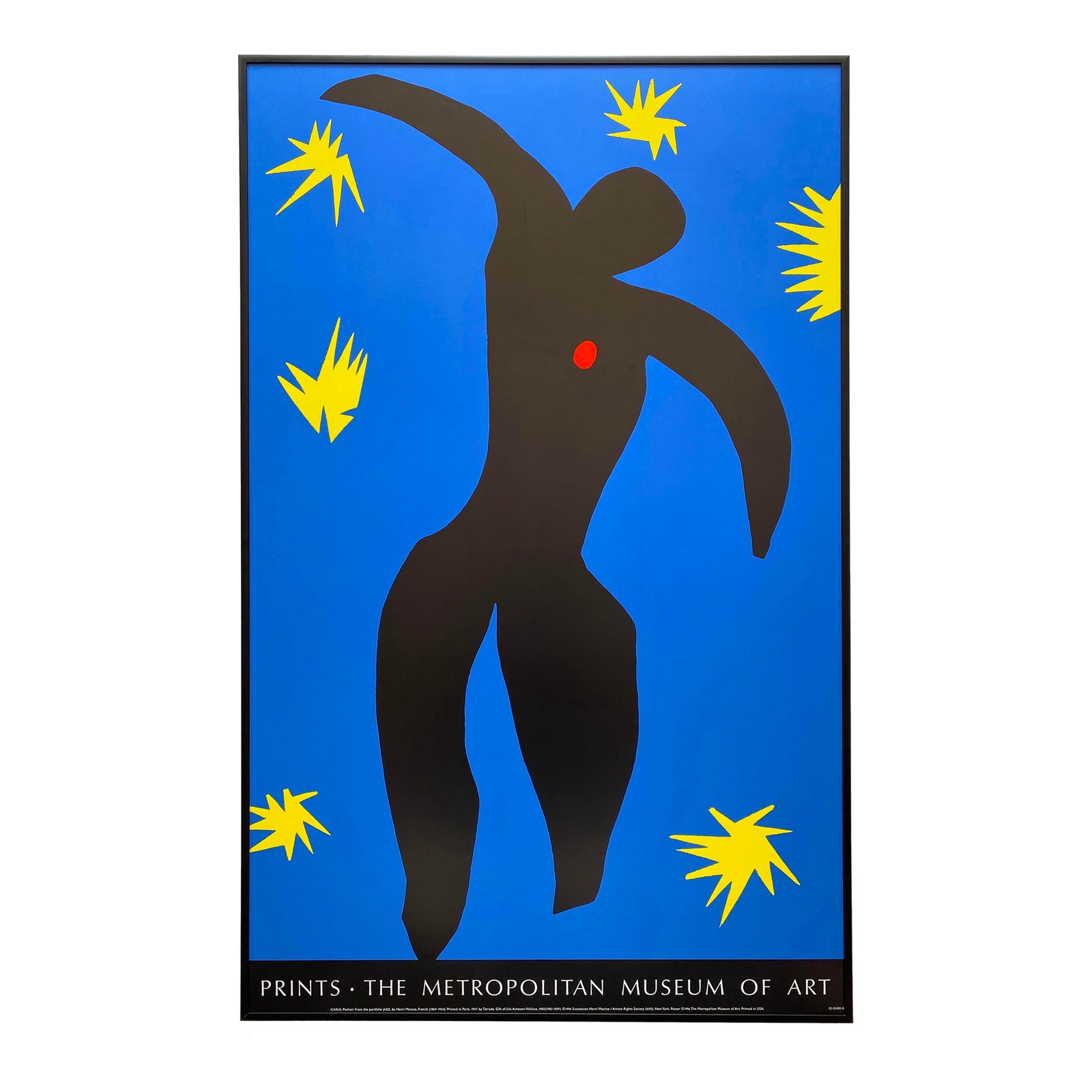 Henri Matisse Vintage 1996 Modernist Lithograph Print Framed Museum ...