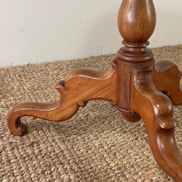 Antique English Lamp Table ~ End Table | Chairish