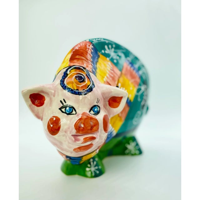 Vintage Limited Edition Ceramics Pig by Anatoly Turov | Chairish