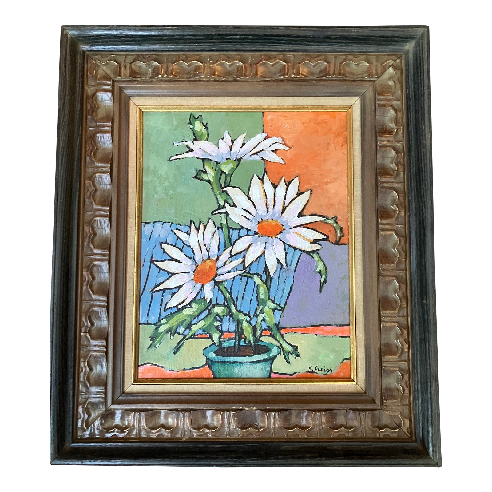 Contemporary Original Stephen Heigh Impressionist Still Life Painting ...