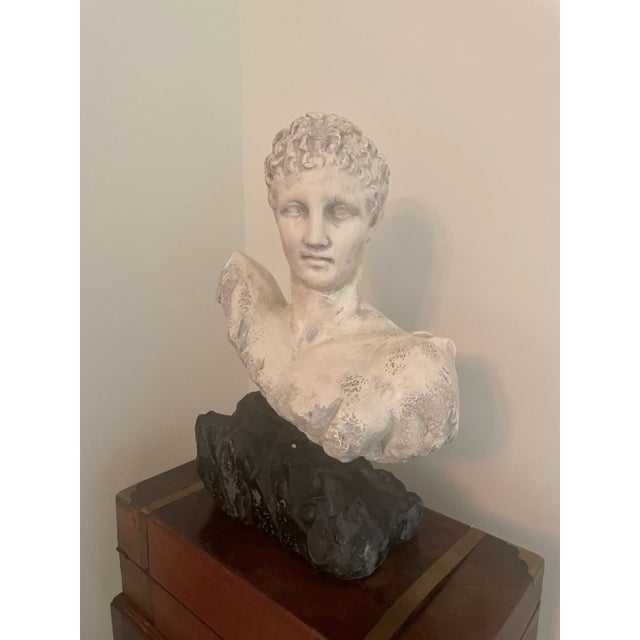 Mid Century Ceramic Bust Sculpture | Chairish