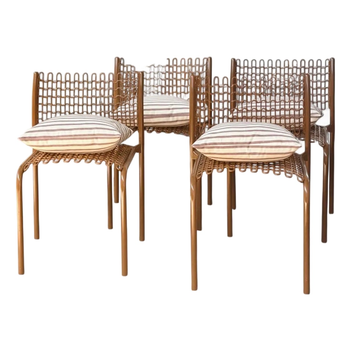 Set of Four David Rowland Chairs | Chairish
