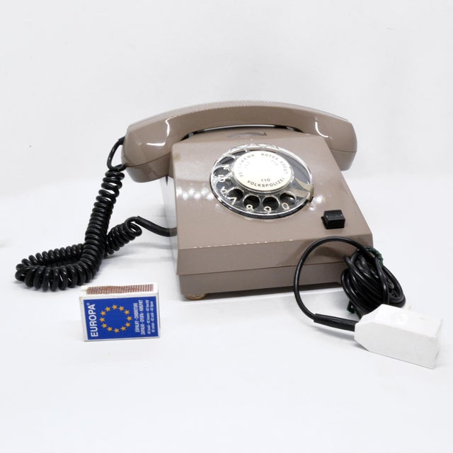 Landline Telephone Veb Variant Type 501-00322, Germany 1982 | Chairish