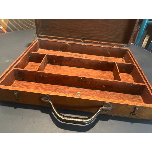 Vintage Painter Case With Iron Handle | Chairish