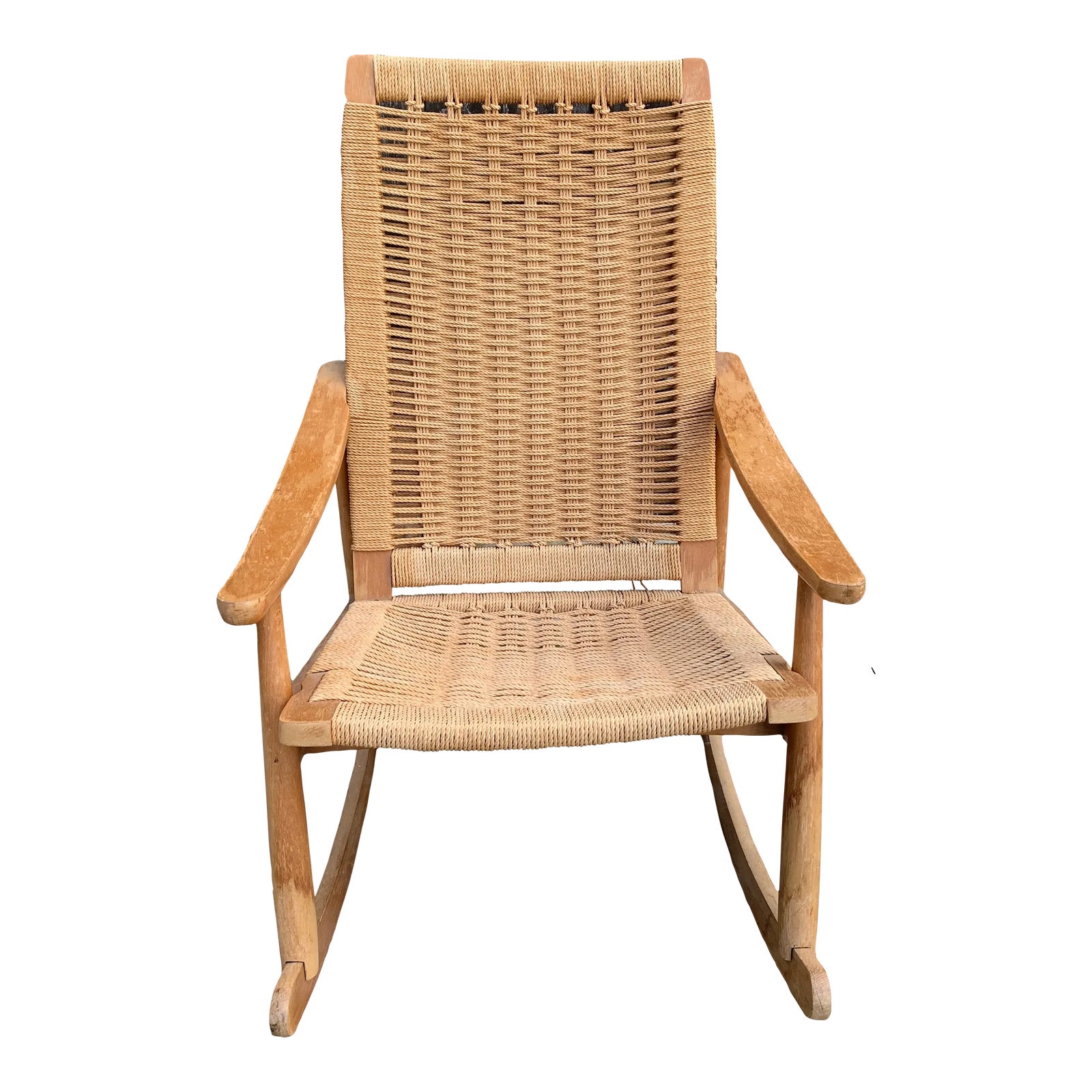 1960s Yugoslavian Rope Rocker | Chairish