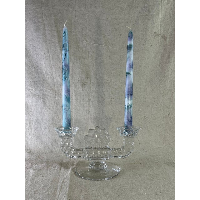 Vintage Art Deco Inspired "American" Double Candlestick Holder by ...