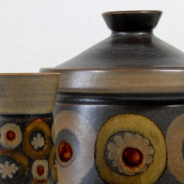 Arabesque Pottery from Denby, 1970s, Set of 3 | Chairish