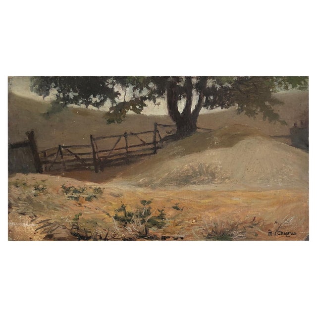 1900s Impressionist Oil Painting on Canvas on Board by Minerva Chapman ...