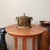 Mid 20th Century Vintage Brass Biscuit Tin With Lid and Handles | Chairish