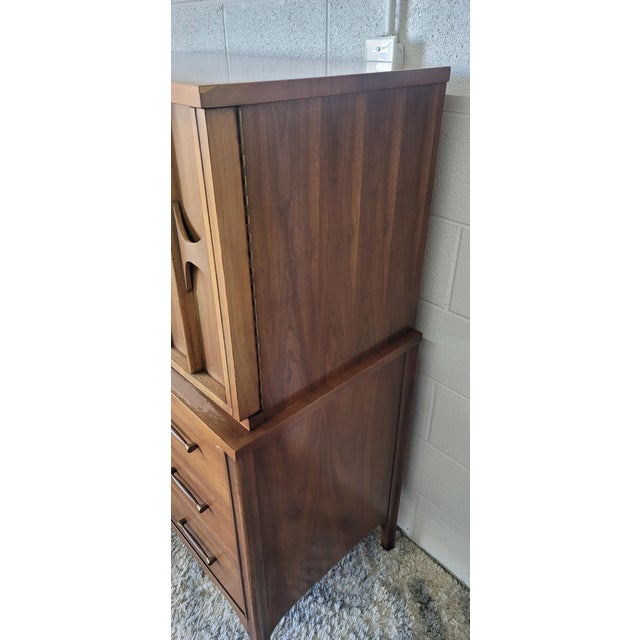 1960s Vintage Kent Coffey Perspecta Gentleman's Tall Chest Dresser in ...