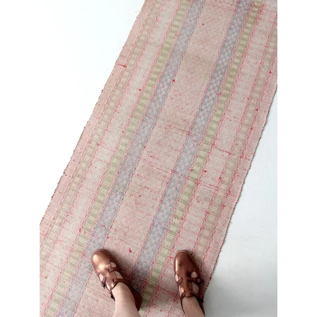 Swedish Trasmatta Floor Runner Rug Ca. 1920s | Chairish