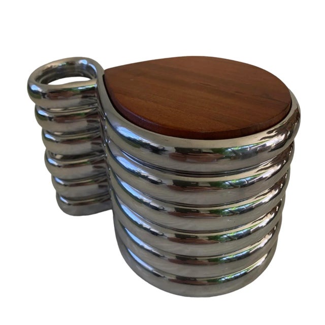 2012 Nambé Set of 6 Wei Young Coasters | Chairish