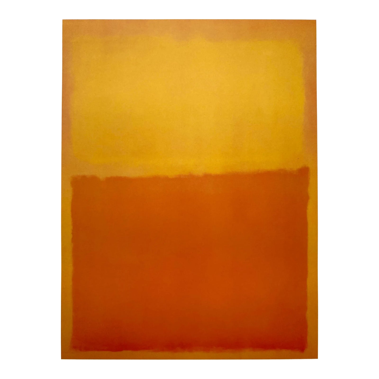 Mark Rothko Vintage 1990's Abstract Expressionist Offset Lithograph Art ...