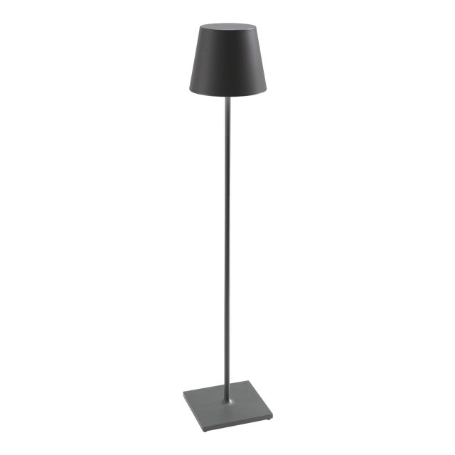 Zafferano Graphite 10W LED Dimmable Rechargeable Indoor/Outdoor ...