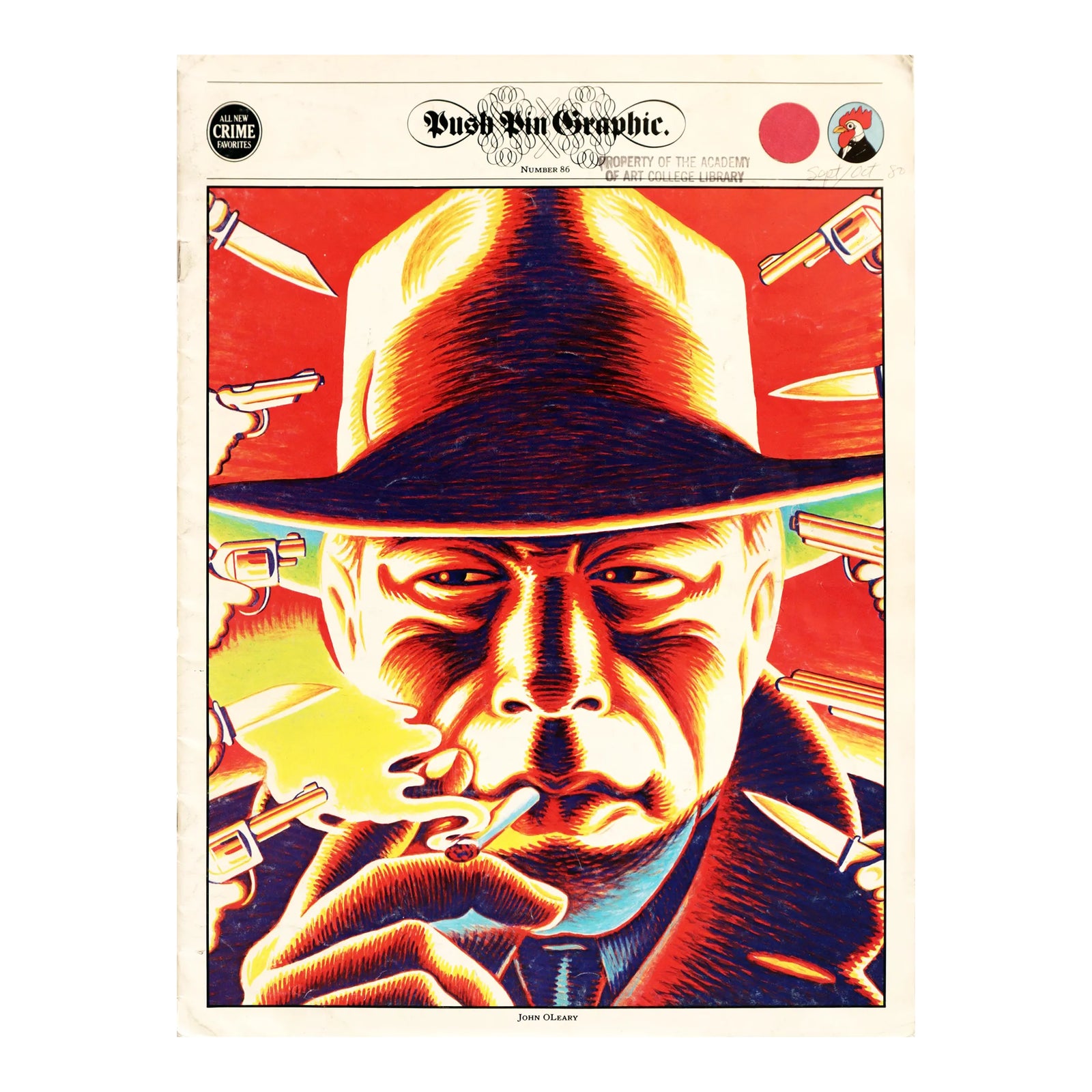 1980 American Graphic Design Magazine, Push Pin Graphic - Luck - Number ...