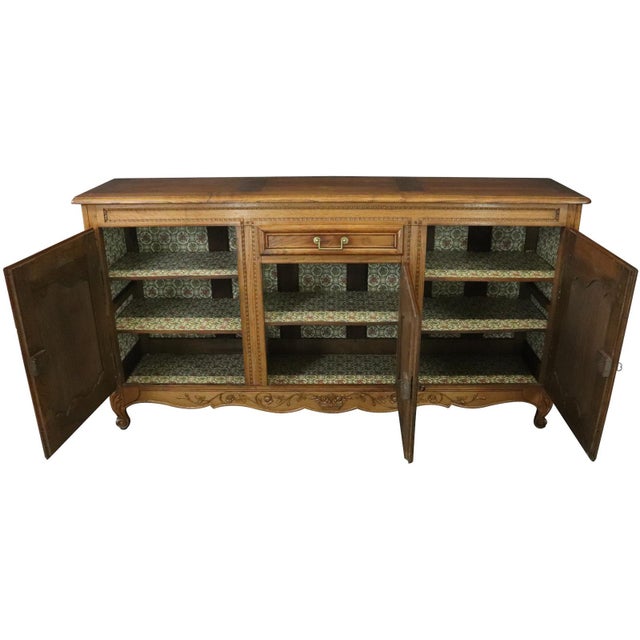 Sideboard Normandy Antique French 1890 Carved | Chairish