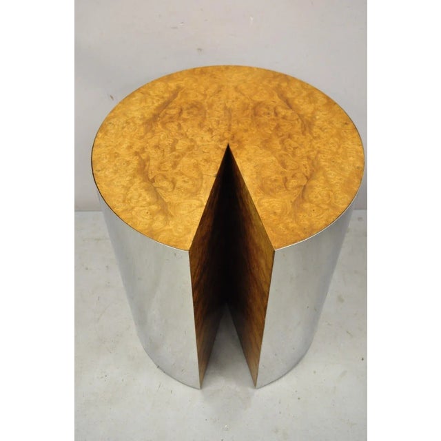 Mid 20th Century Leon Rosen for Pace Collection "Pac Man" Burlwood and ...