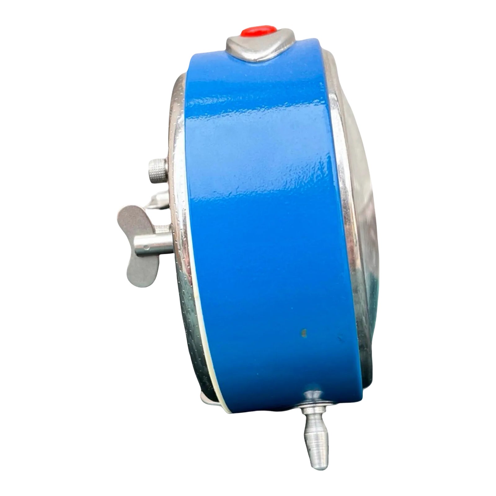 Blue, Mechanical Alarm Clock, Corsar, Modern Style, Germany, 1960s ...