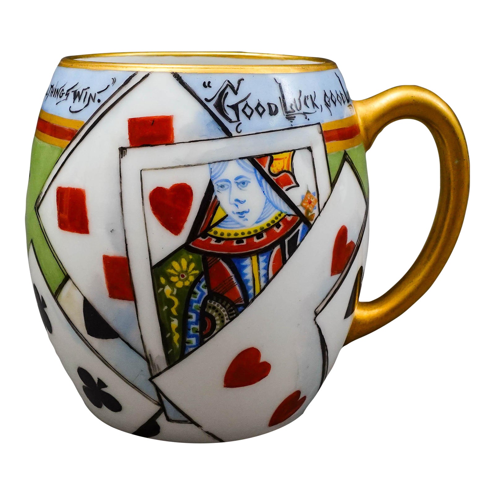 Late 20th Century T&v Limoges France Signed Bertha Hand Painted ...