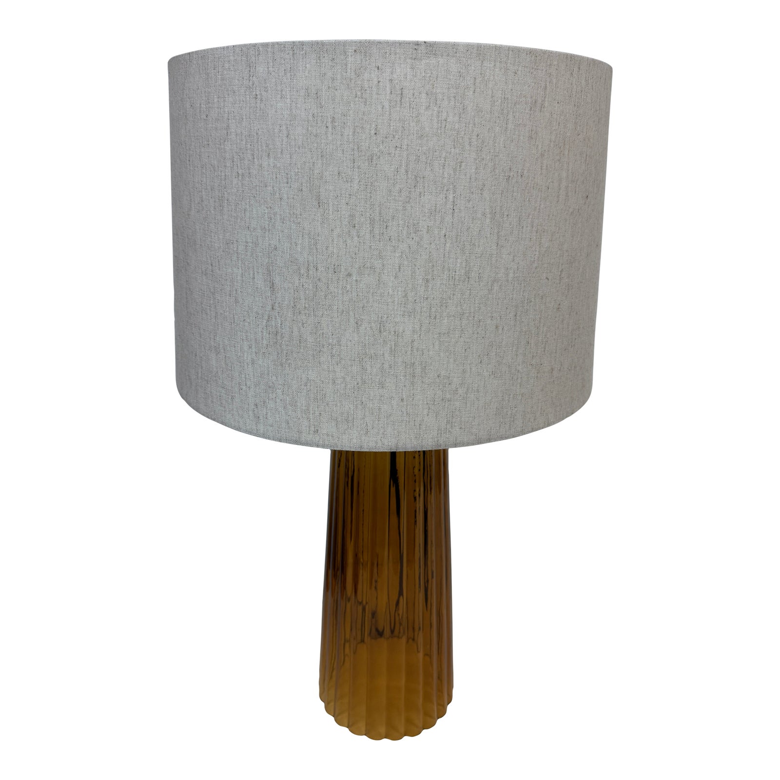 Barbara Barry for Visual Comfort Danube Amber Table Lamp | Chairish