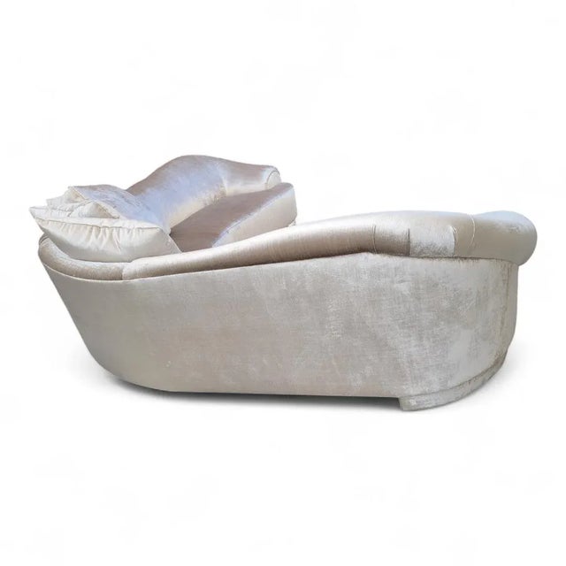1980s Post-Modern Curved Sectional Sofa Carson's Styled Newly ...