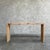 Cypress Wood Waterfall Style Console Table | Chairish