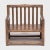 Chinese Child's Comb Back Boat Chair With Umbrella Notch | Chairish
