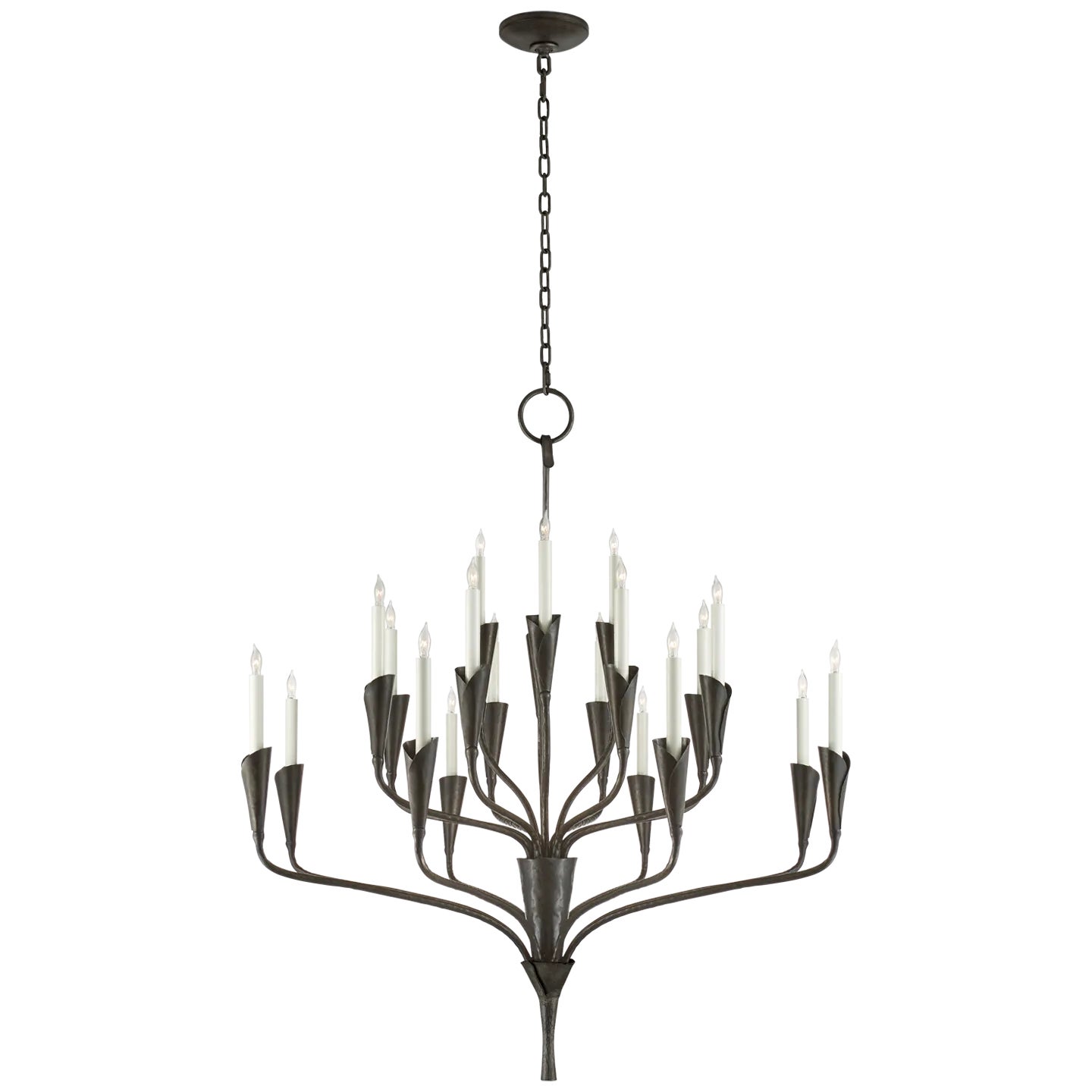 Chapman & Myers for Visual Comfort Signature Aiden Large Chandelier in ...